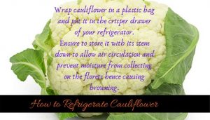 Best Methods to Store Cauliflower - Kitchen Lily